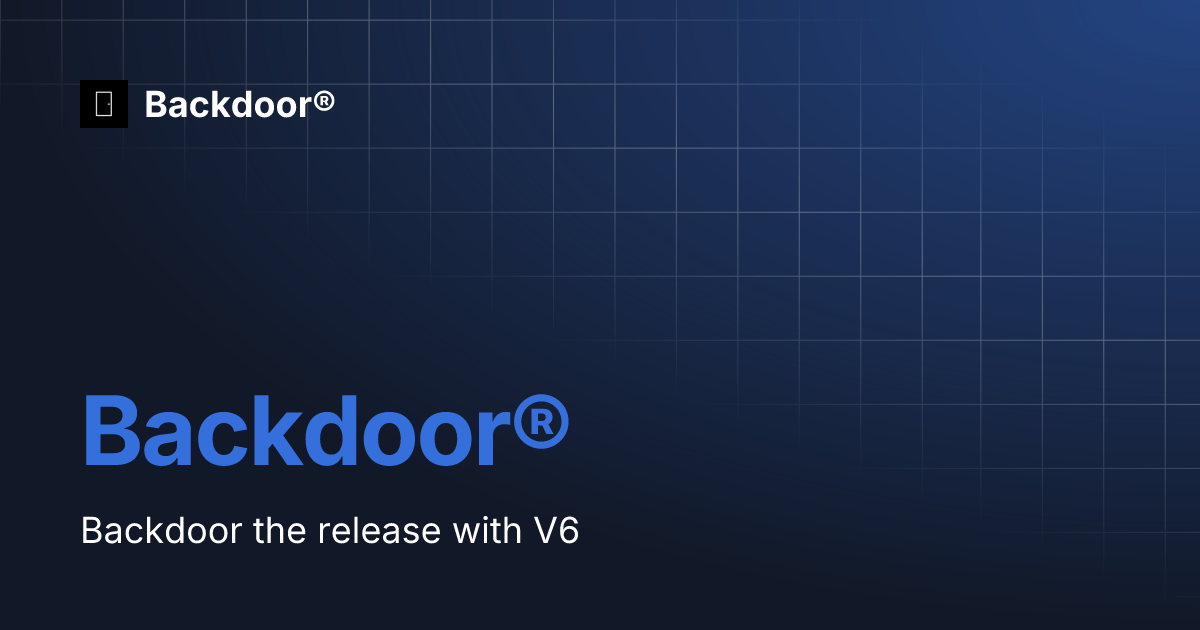 Backdoor®